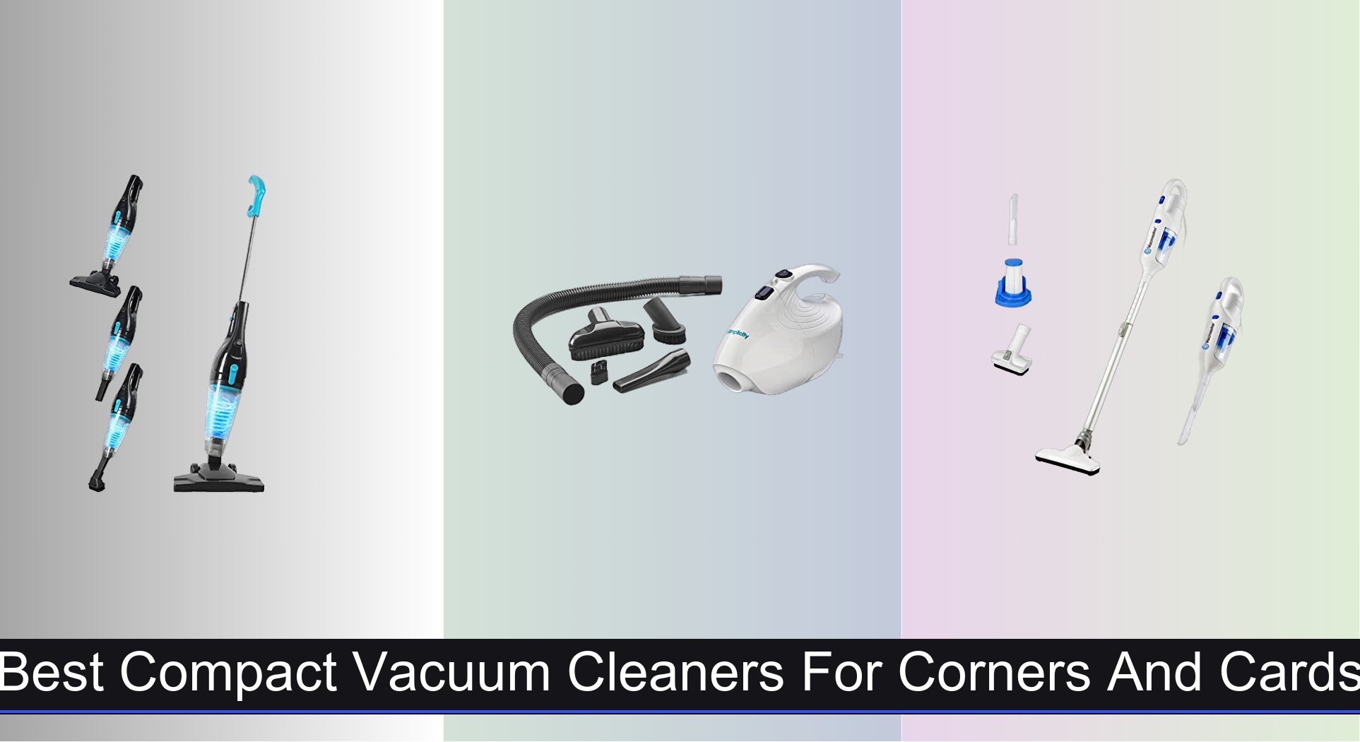 7 Best Compact Vacuum Cleaners for Corners & Cards 2025 - Vacuums.Best