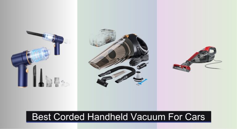 3 Best Corded Handheld Vacuums for Cars in 2025 - Vacuums.Best