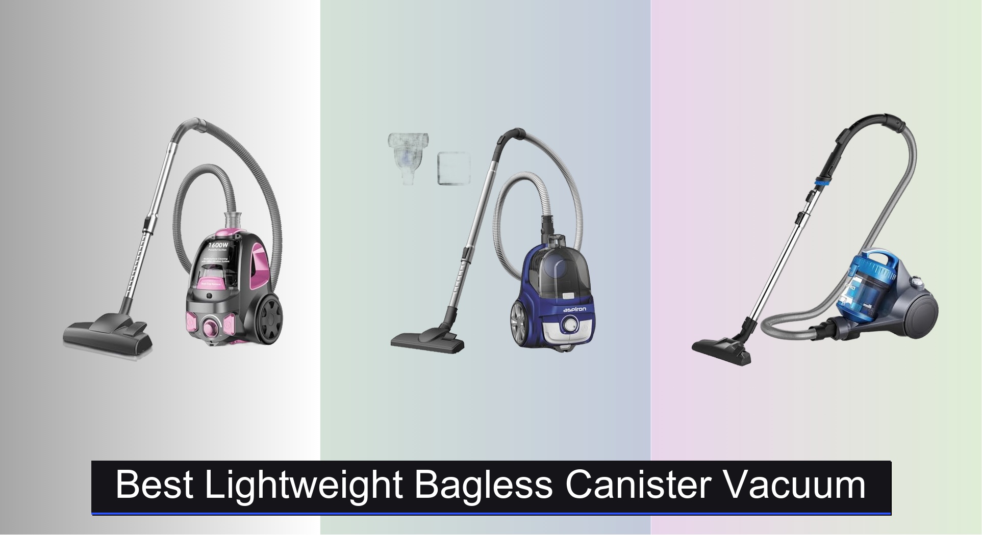8 Best Lightweight Bagless Canister Vacuums of 2025 - Vacuums.Best