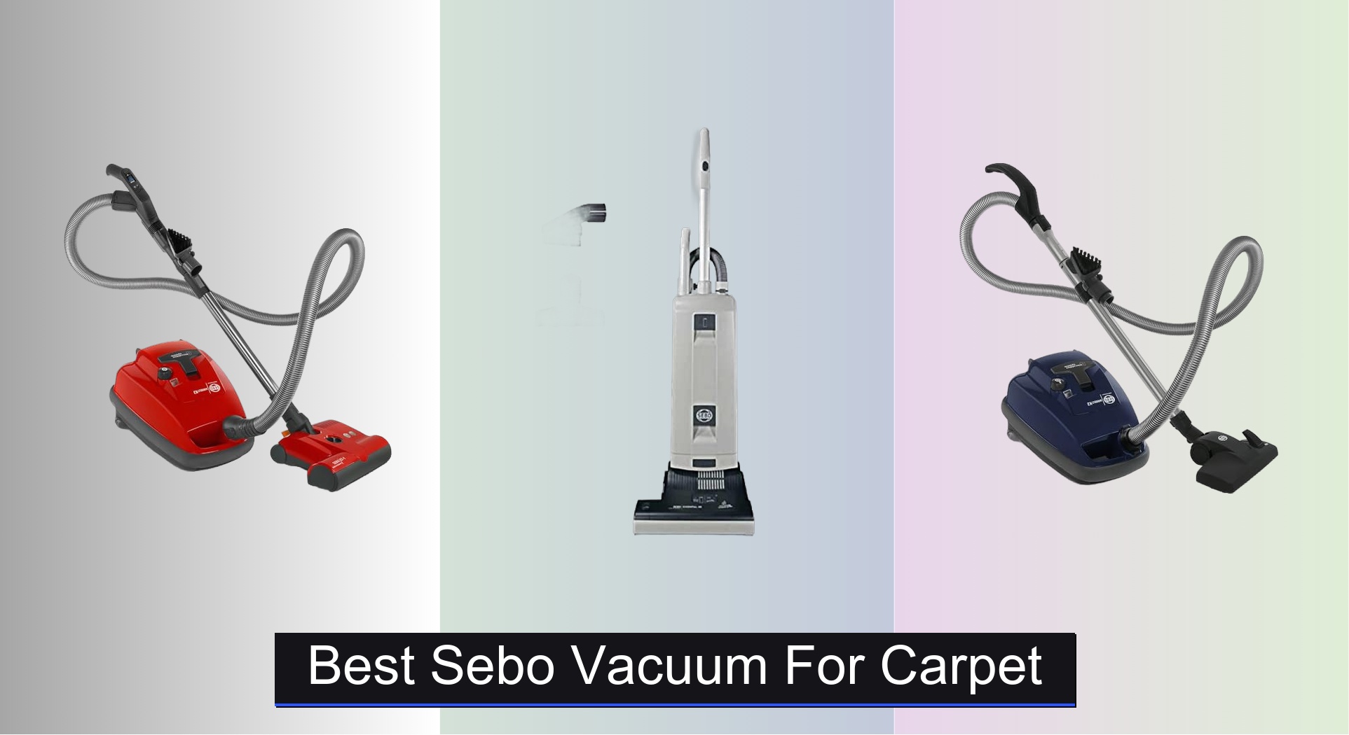 7 Best Sebo Vacuums for Carpet (2025 Guide) - Vacuums.Best