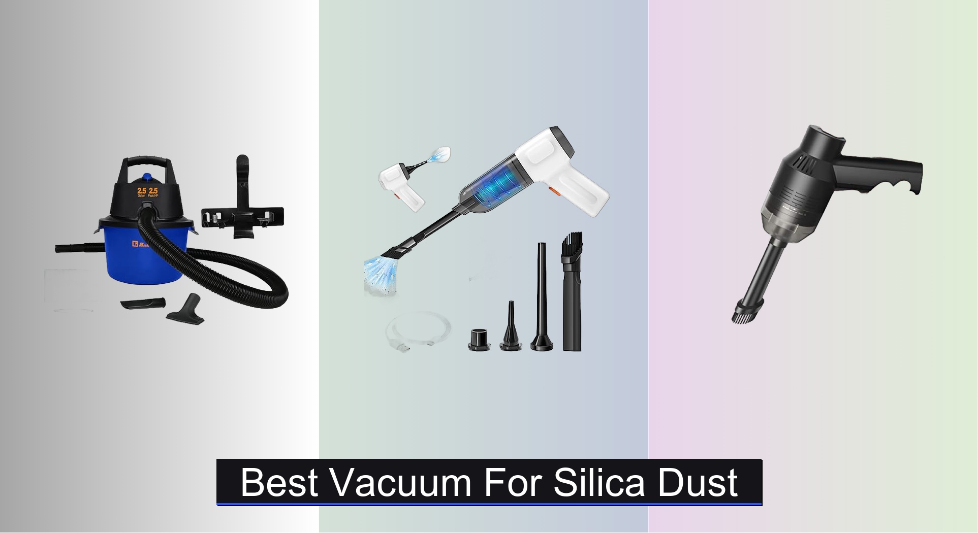 Vacuums Used To Capture Silica Dust Must Be Equipped With