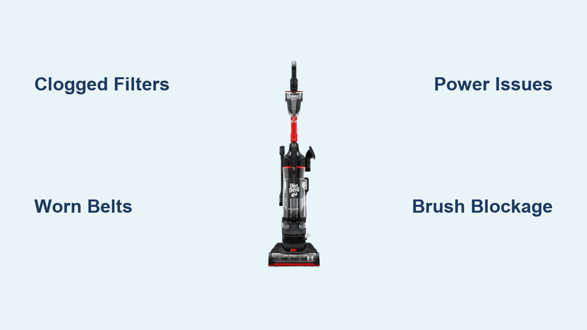 Dirt Devil Vacuum Not Working: Quick Fixes and Solutions - 2025 ...