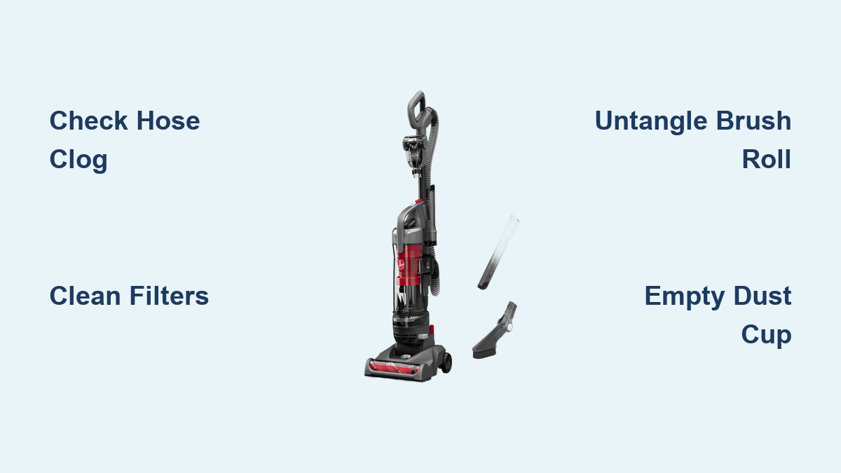 Hoover Vacuum Not Sucking Fixes - 2025 - Vacuums.Best