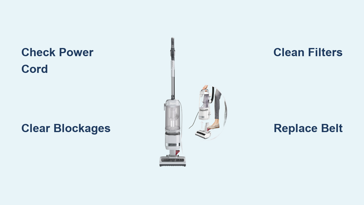 Shark Lift-Away Vacuum Not Working Fixes - 2025 - Vacuums.Best