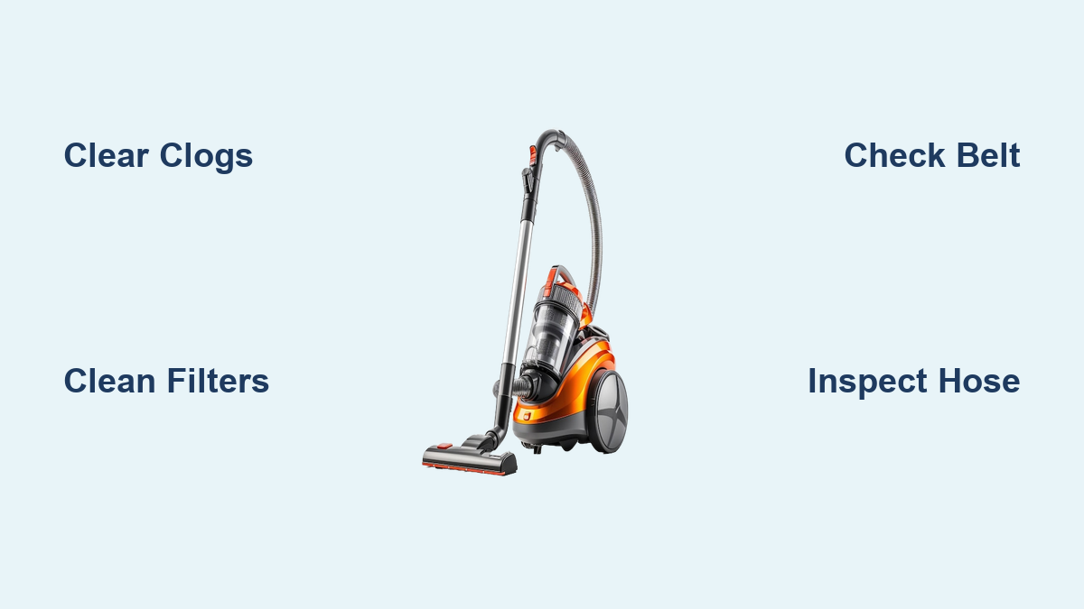 Fix Vacuum Suction Not Working - 2025 - Vacuums.Best