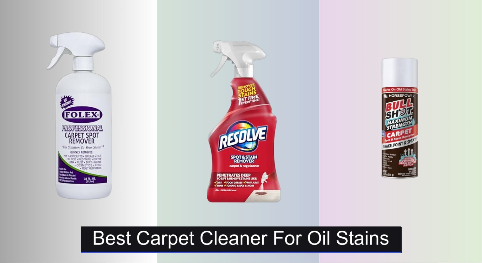 7 Best Carpet Cleaners for Oil Stains 2025 - Vacuums.Best