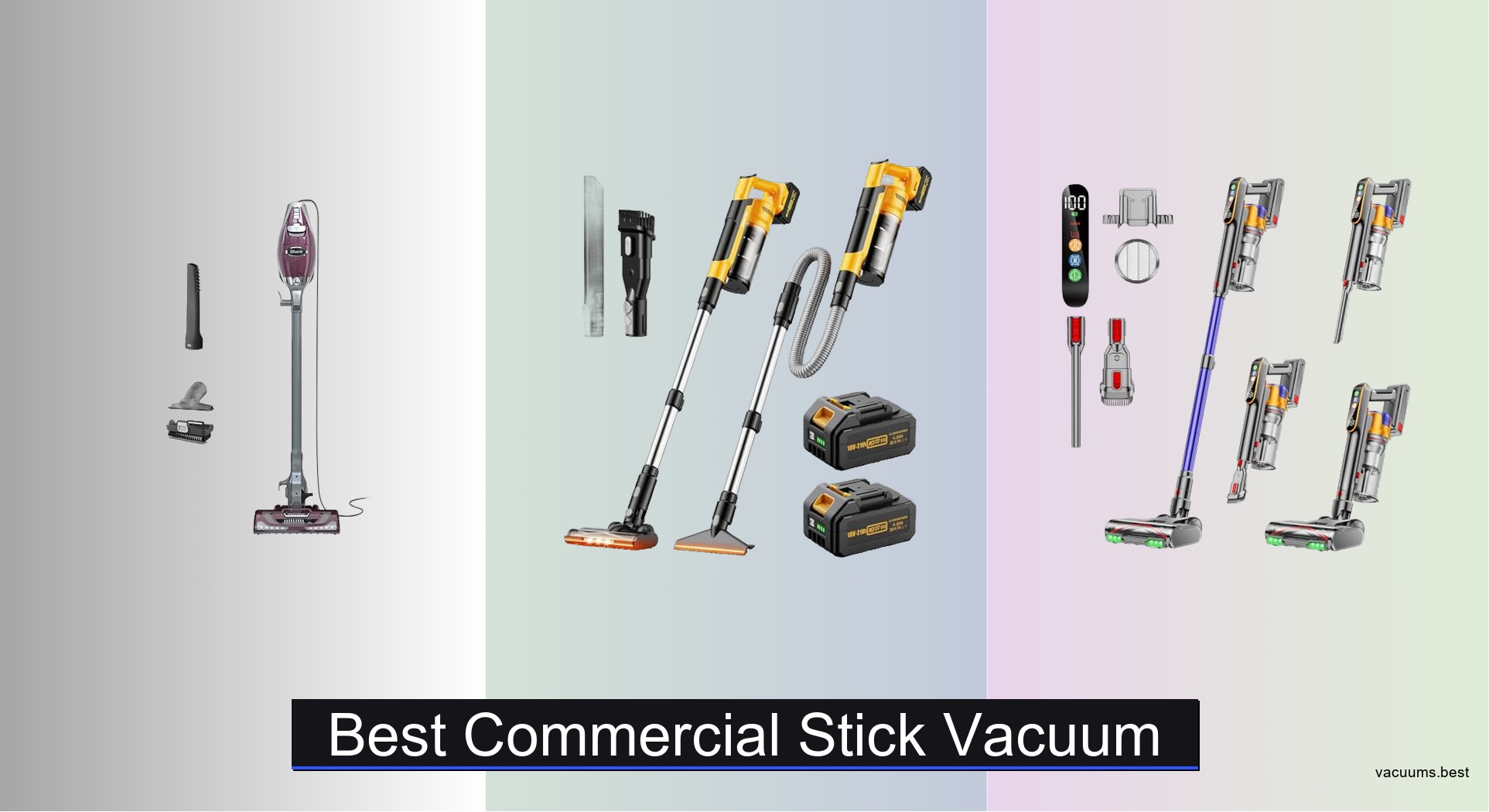 5 Best Commercial Stick Vacuums of 2026 - Vacuums.Best