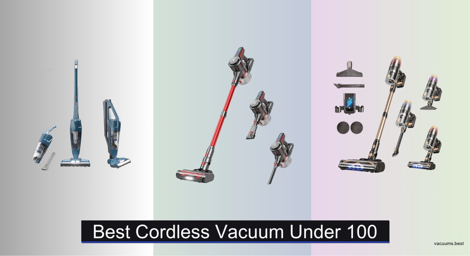 7 Best Cordless Vacuums Under $100 2026 - Vacuums.Best
