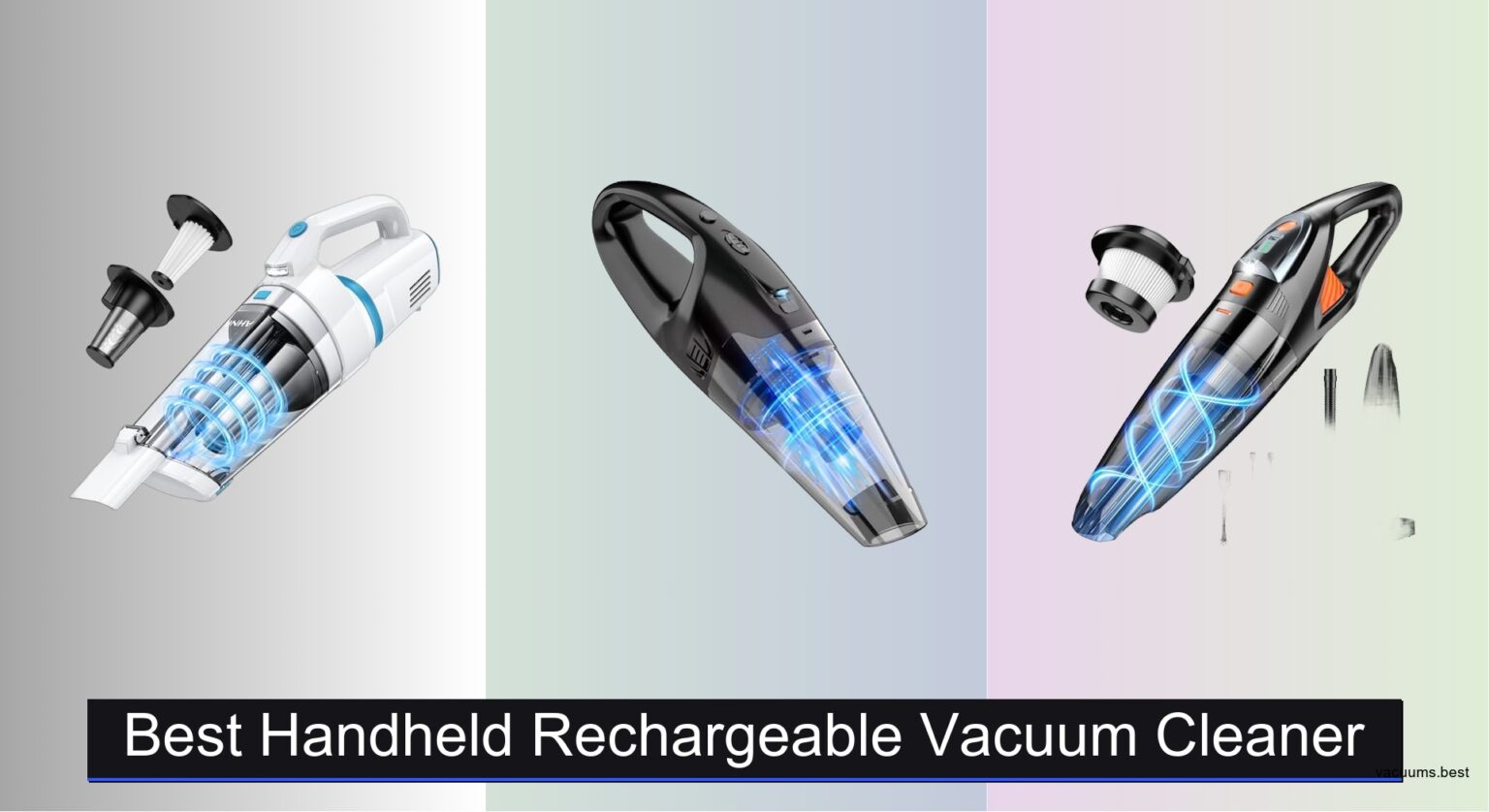 8 Best Handheld Rechargeable Vacuums 2026 - Vacuums.Best