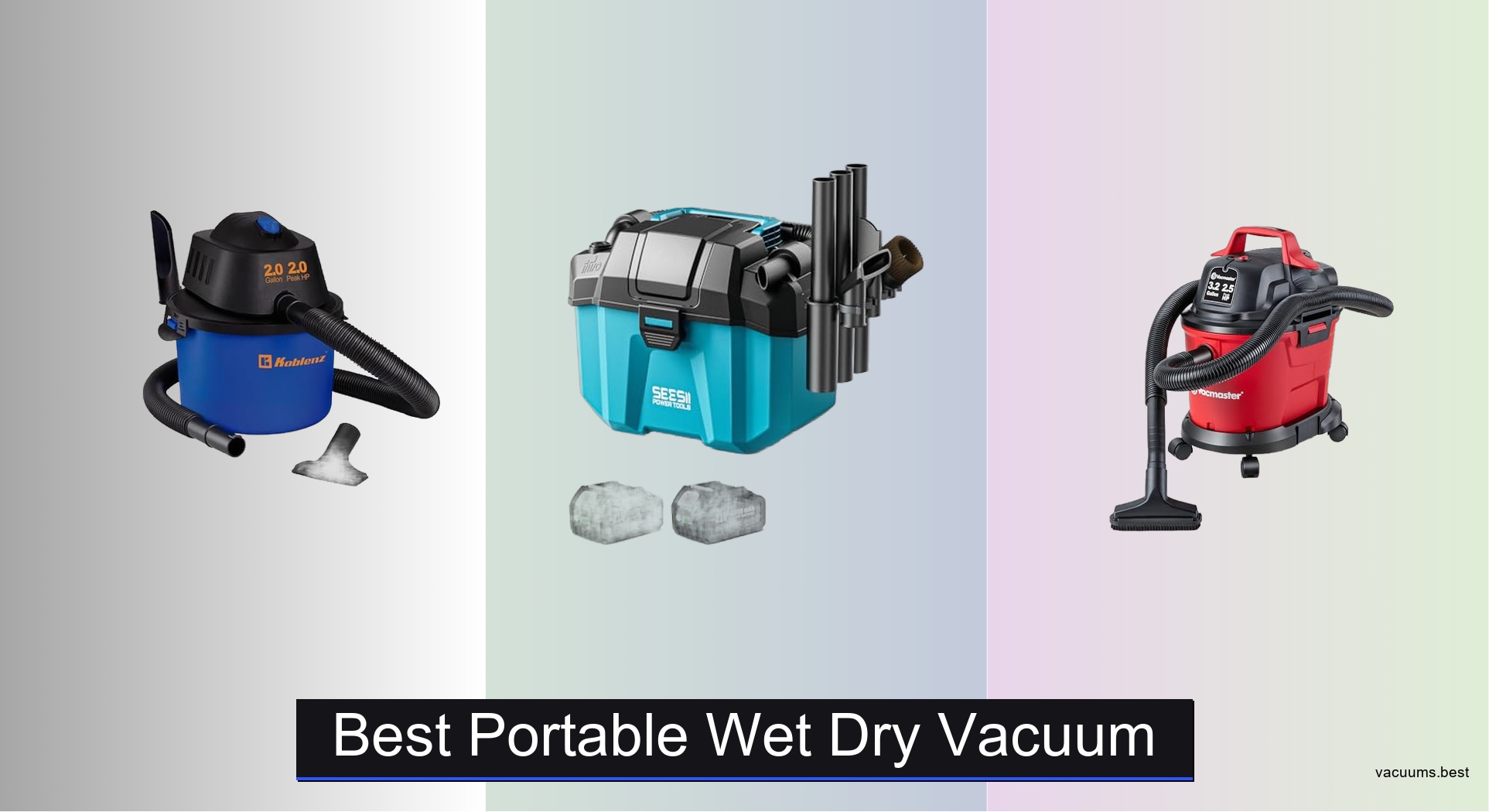 6 Best Portable Wet Dry Vacuums for 2026 - Vacuums.Best