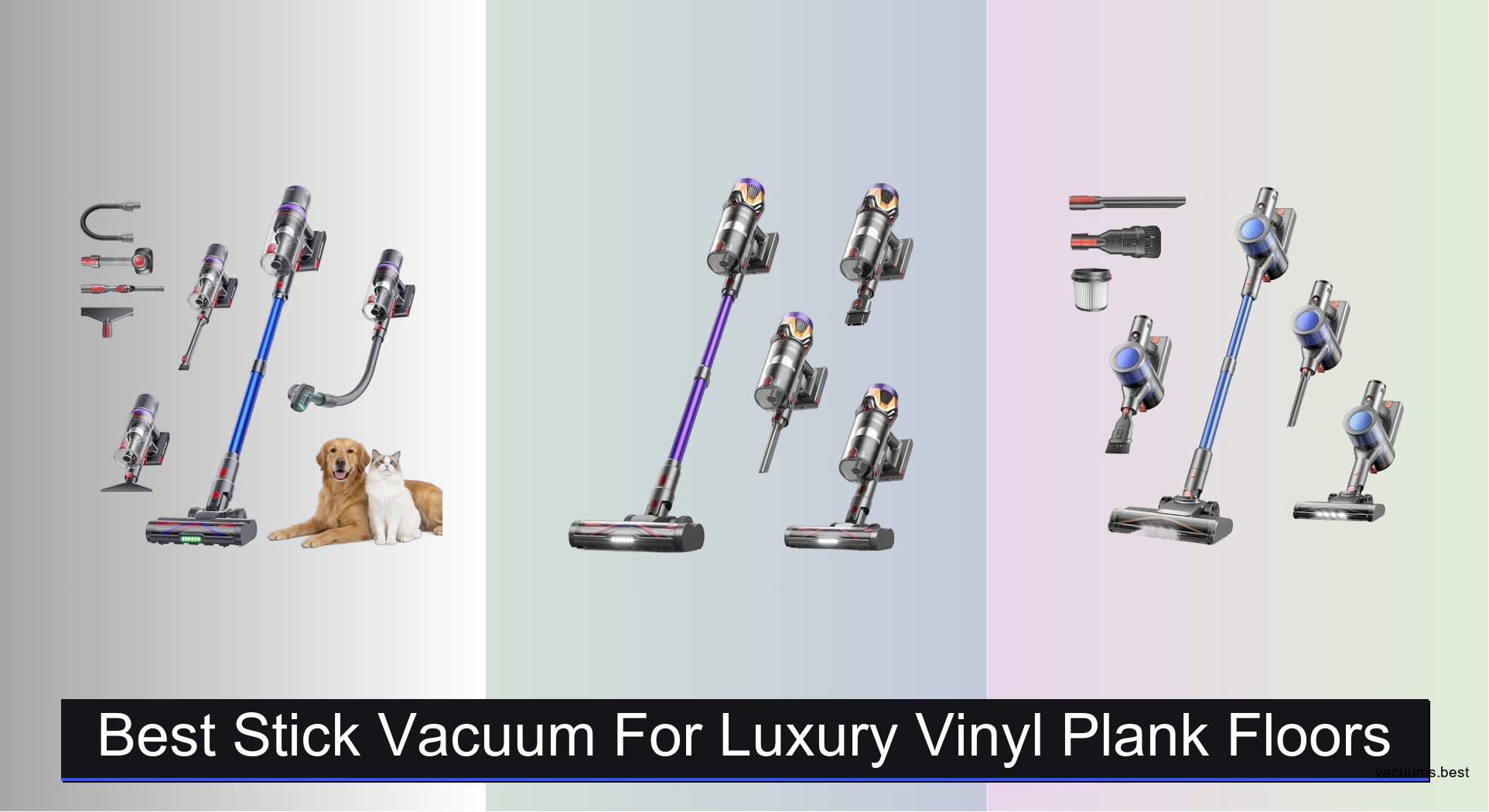 8 Best Stick Vacuums for Luxury Vinyl Plank Floors 2026 - Vacuums.Best
