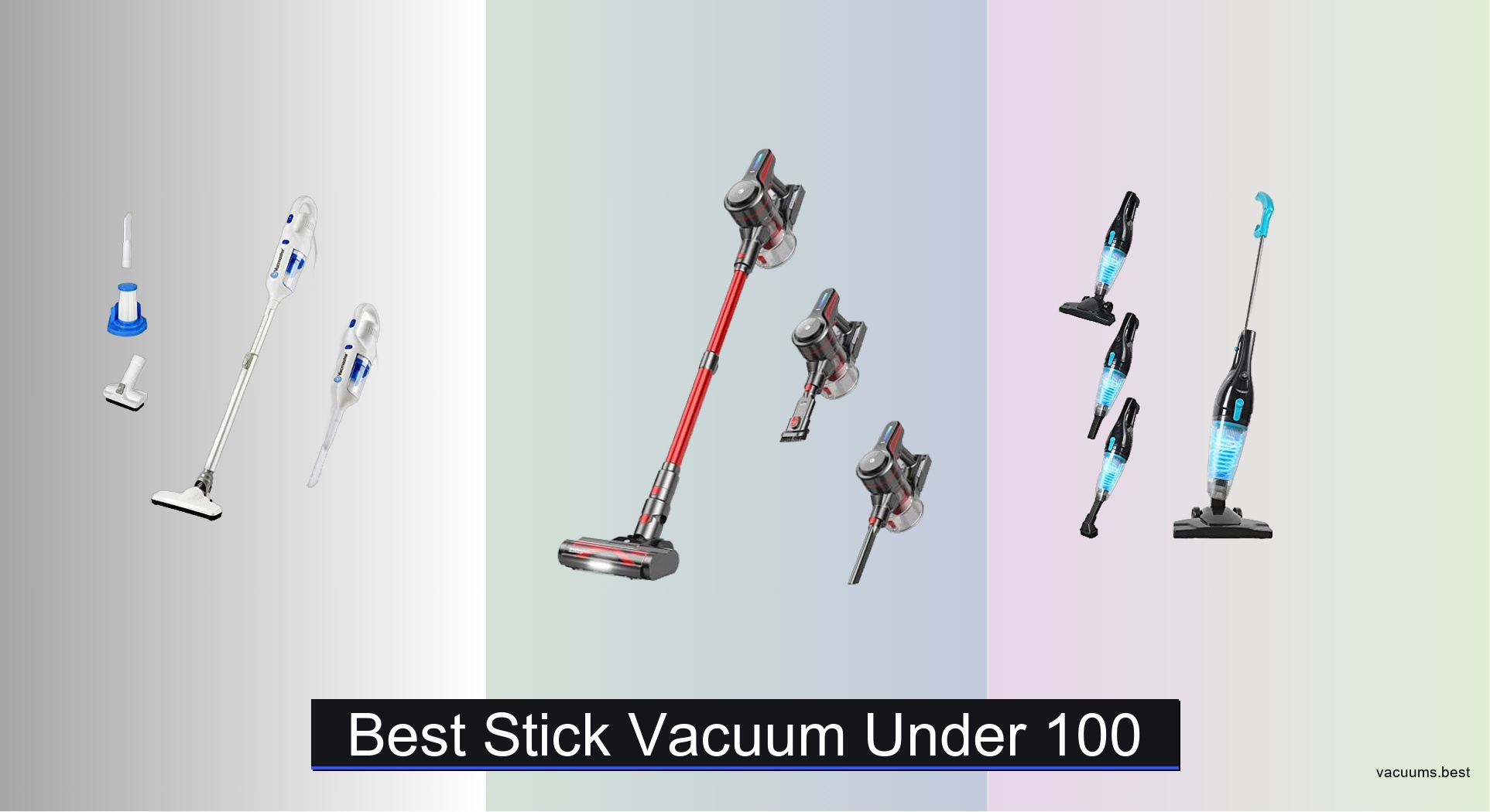 8 Best Stick Vacuums Under 100 of 2026 - Vacuums.Best