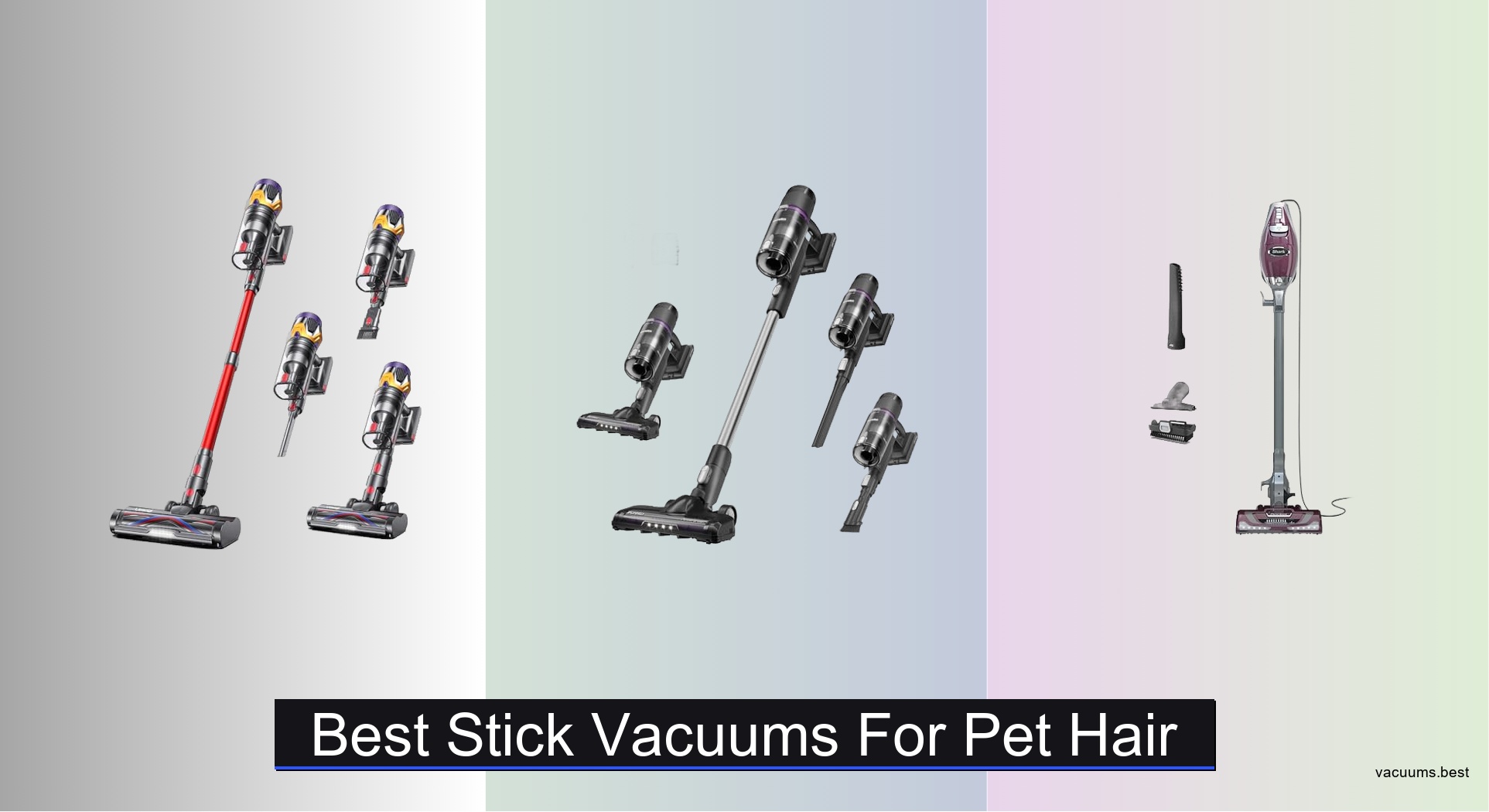 8 Best Stick Vacuums for Pet Hair 2026 - Vacuums.Best