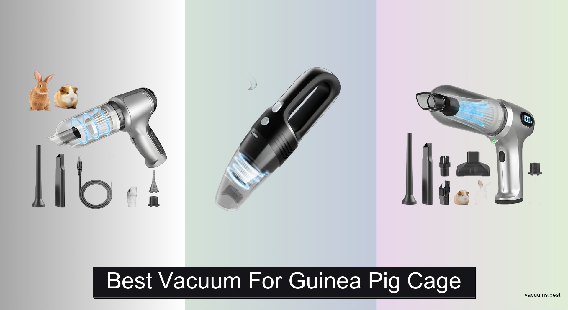 7 Best Vacuums for Guinea Pig Cage (2026) - Vacuums.Best