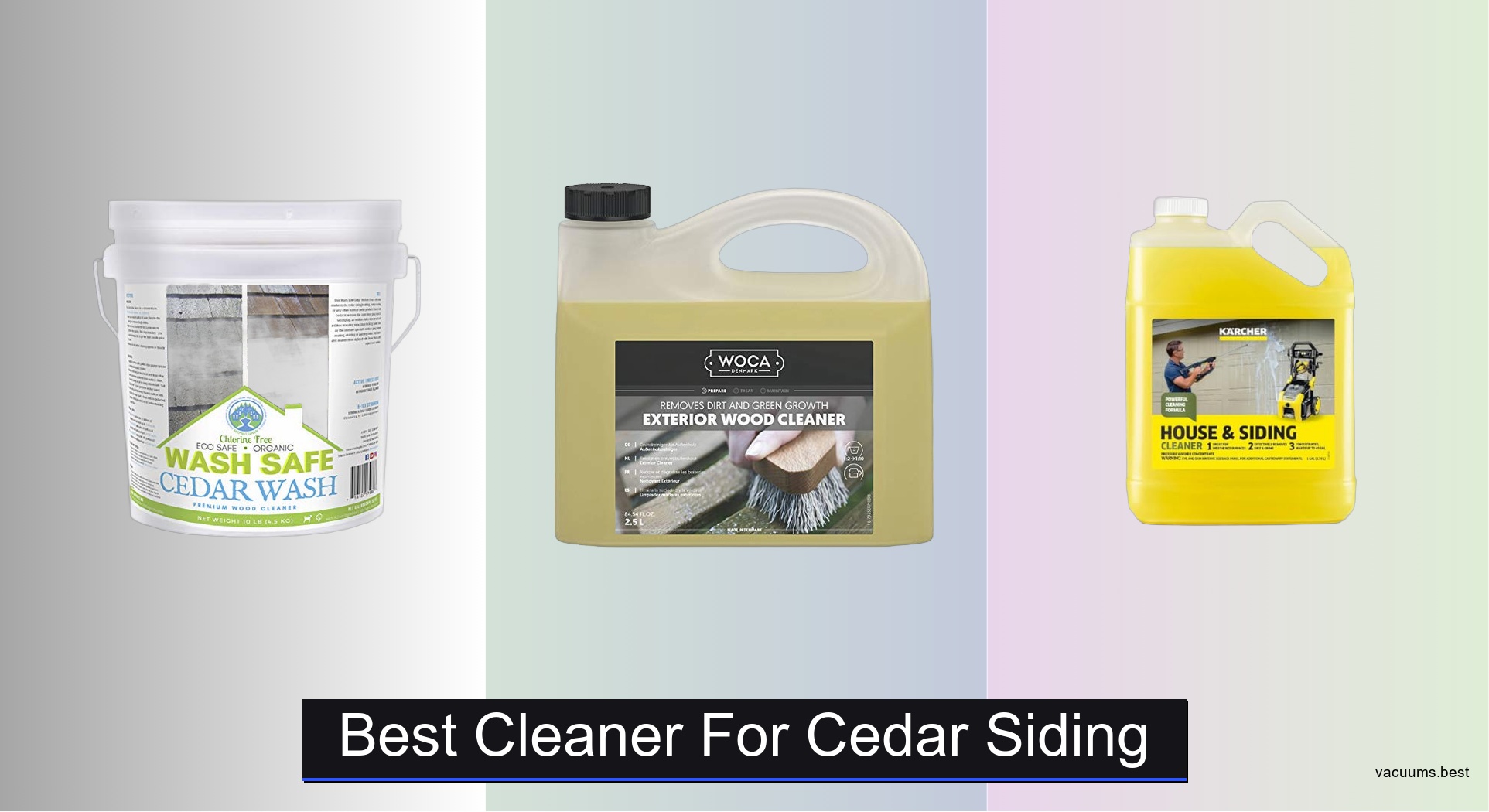 7 Best Cleaners for Cedar Siding 2026 - Vacuums.Best