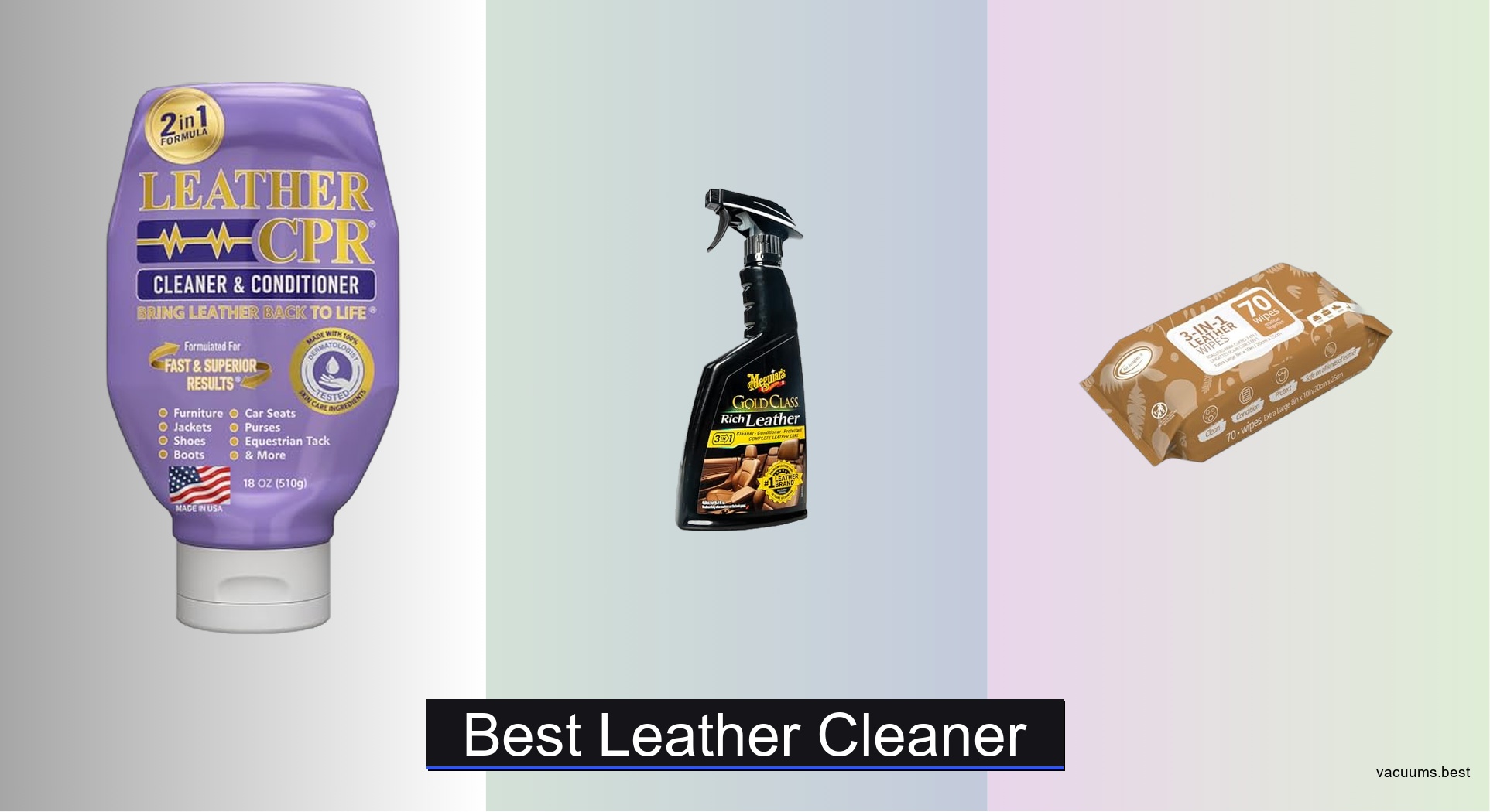 8 Best Leather Cleaners of 2026 - Vacuums.Best