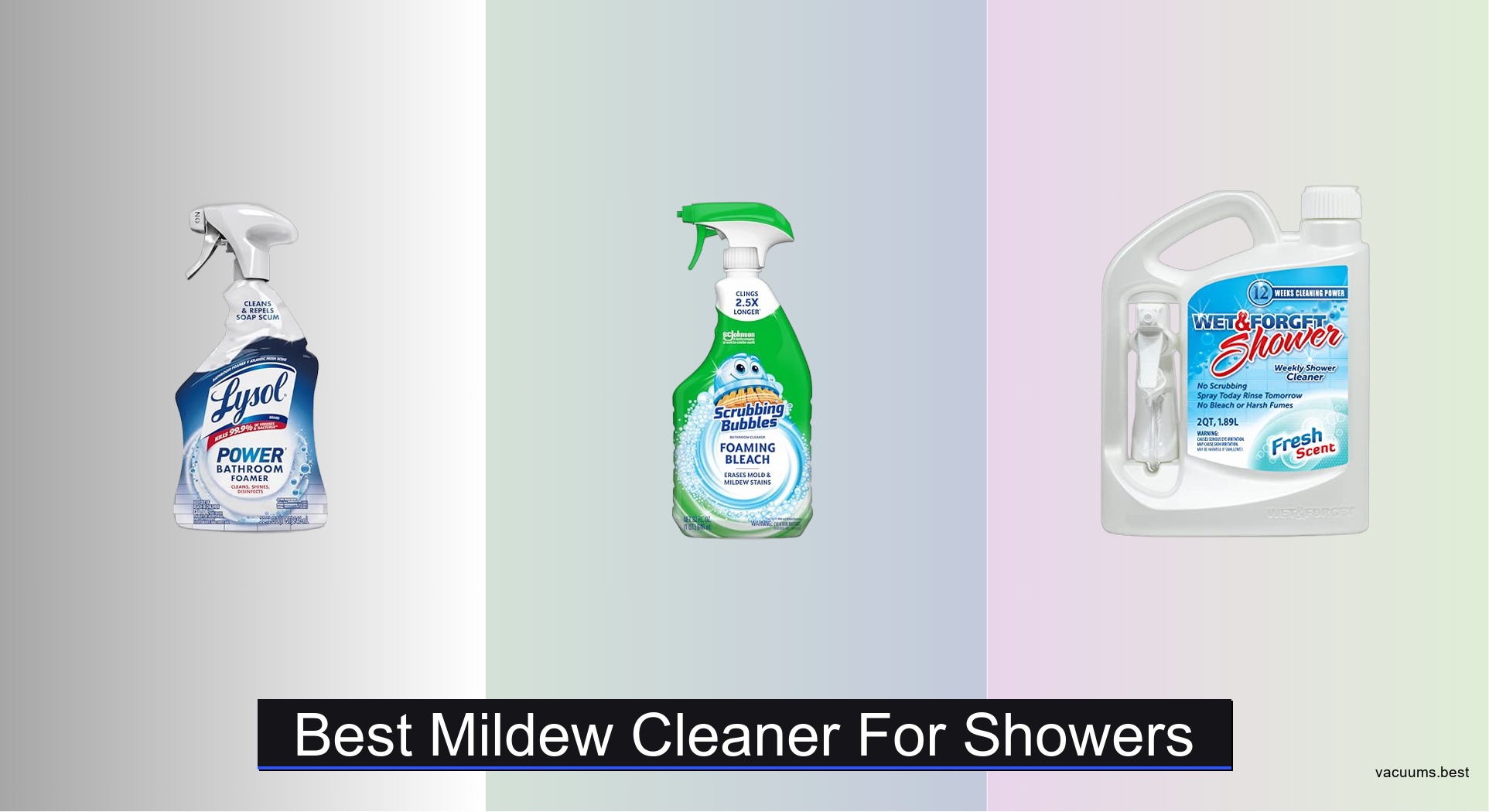 8 Best Mildew Cleaners for Showers 2026 - Vacuums.Best